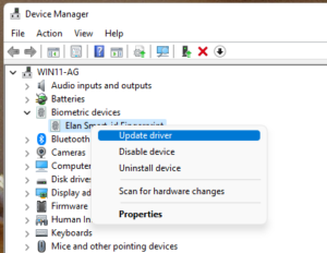 ELAN Fingerprint Driver for Windows 11 (Solution) – Arvind Gaba's ...